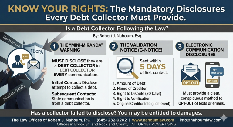 Know Your Rights: The Mandatory Disclosures Every Debt Collector Must ...
